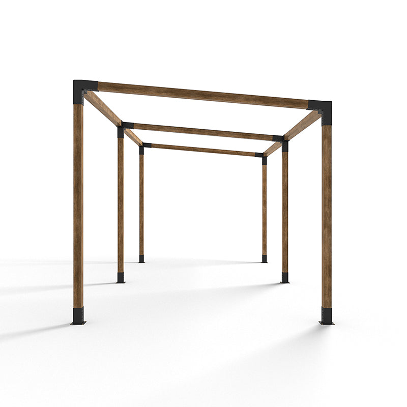 Angled Double Pergola Brackets Kit | Outmos Pergola