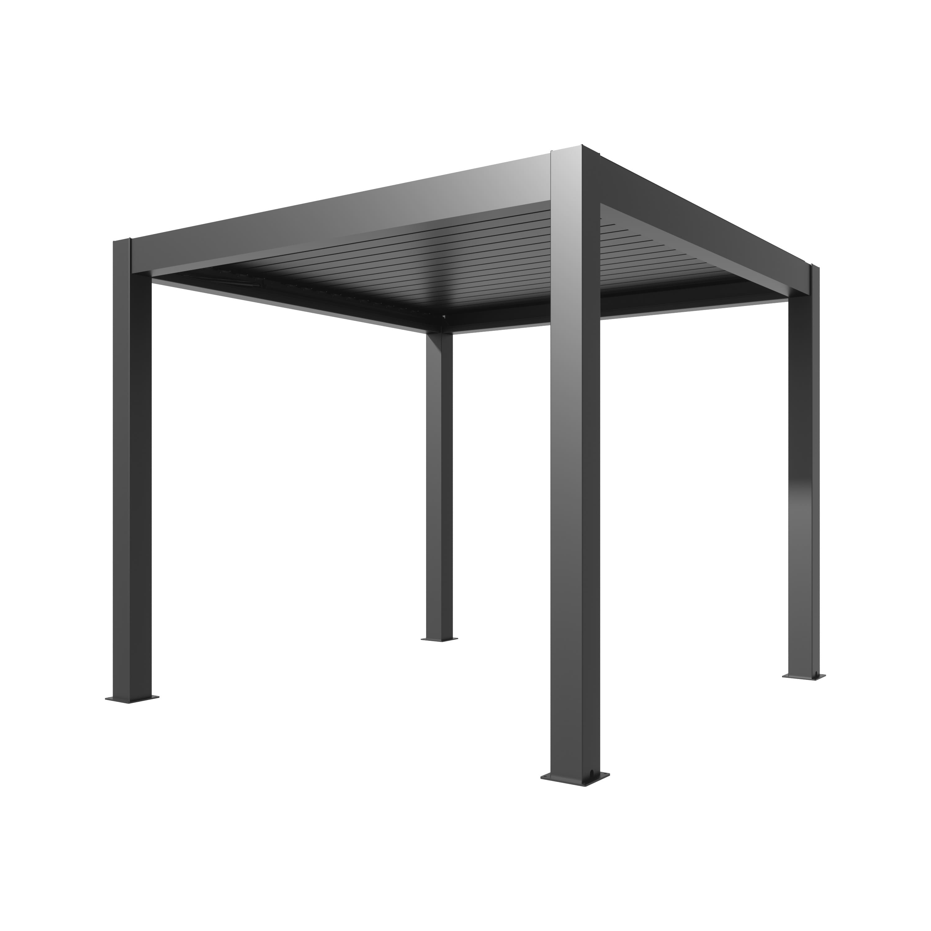 Aluminium Louvred Pergola - Skyline Heavy Duty Louvred Pergola – Outmos ...