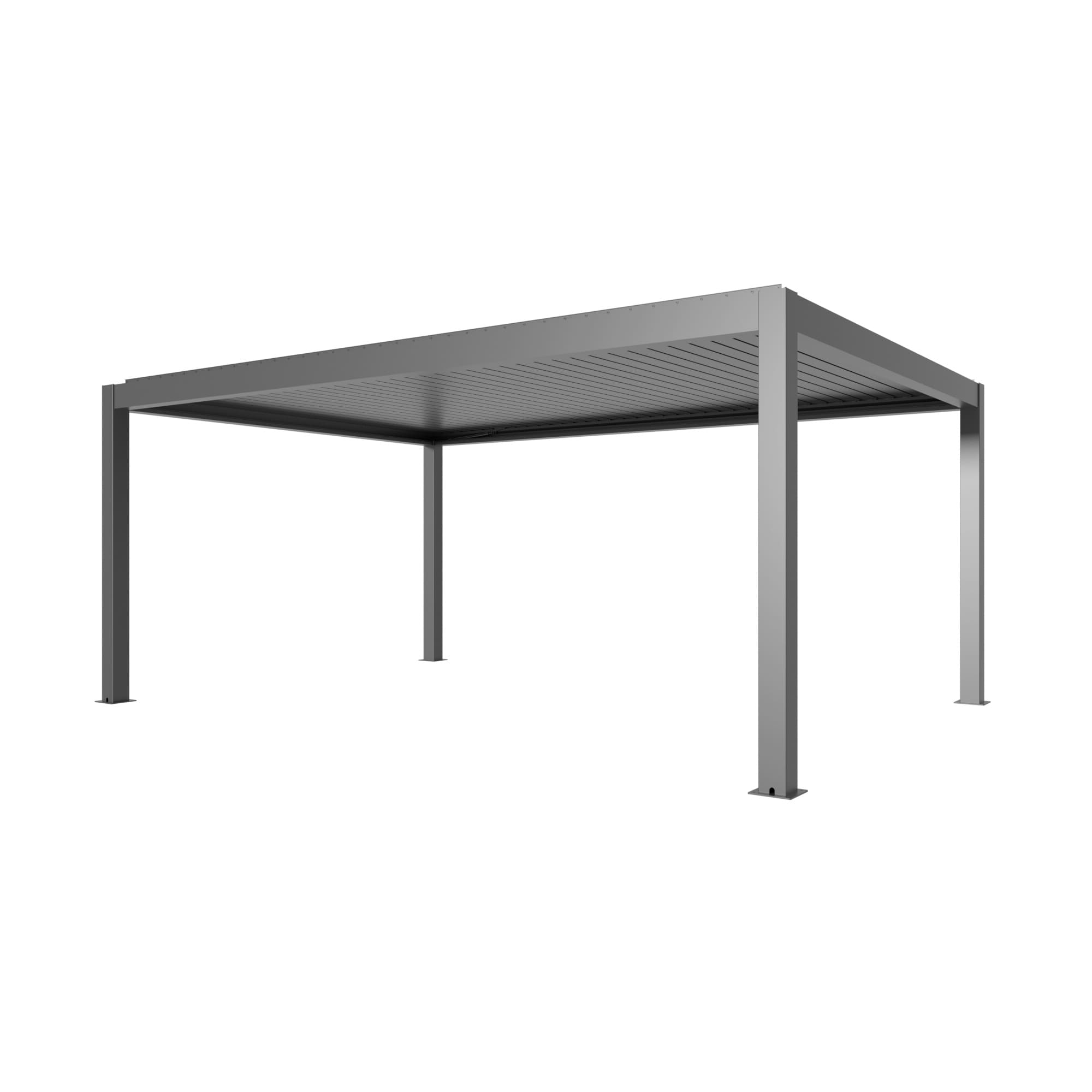 Aluminium Louvred Pergola - Skyline Heavy Duty Louvred Pergola – Outmos ...